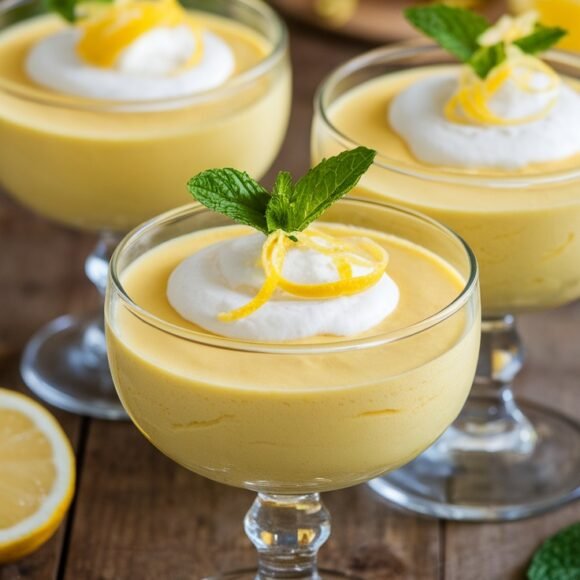 Light and Creamy Lemon Mousse Recipe - Culinary Echoes